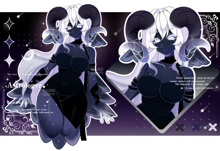 [OPEN CELESTIAL ADOPTABLE OC] - YCH.Commishes