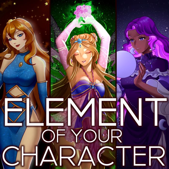 ELEMENT of your character - YCH.Commishes